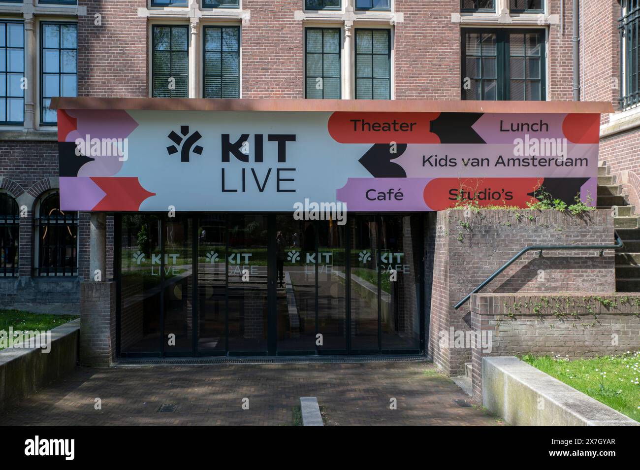 Entrance Kit Live Museum At Amsterdam The Netherlands 19-5-2024 Stock ...