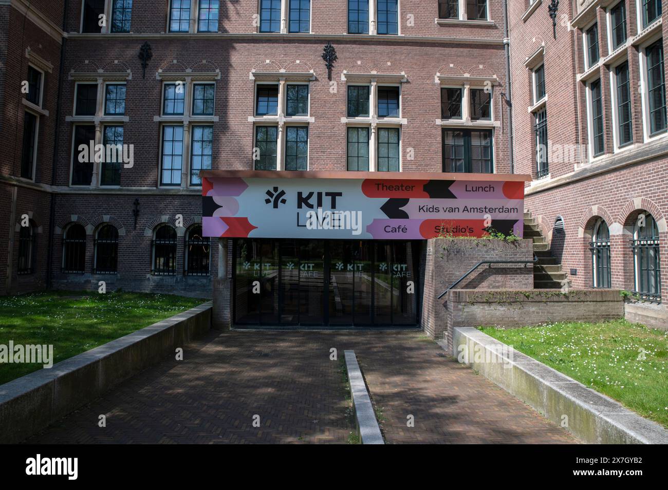 Entrance Kit Live Museum At Amsterdam The Netherlands 19-5-2024 Stock ...
