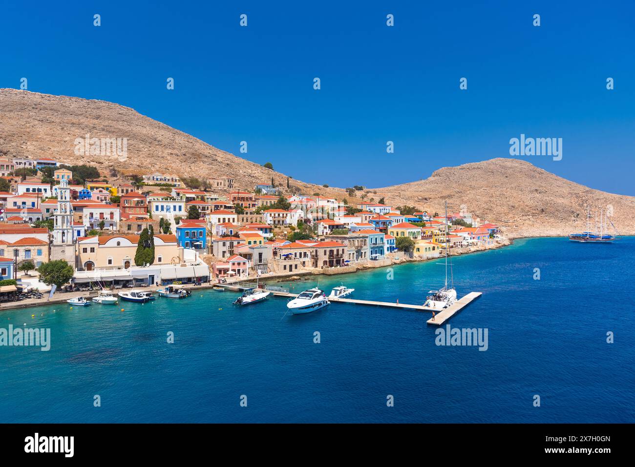 Chalki island, one of the most charmy Dodecanese islands of Greece ...