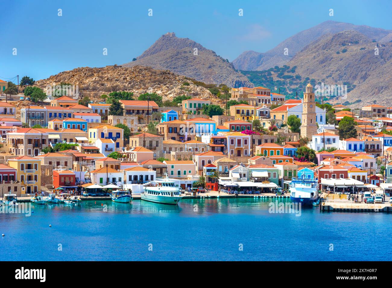 Chalki island, one of the most charmy Dodecanese islands of Greece ...