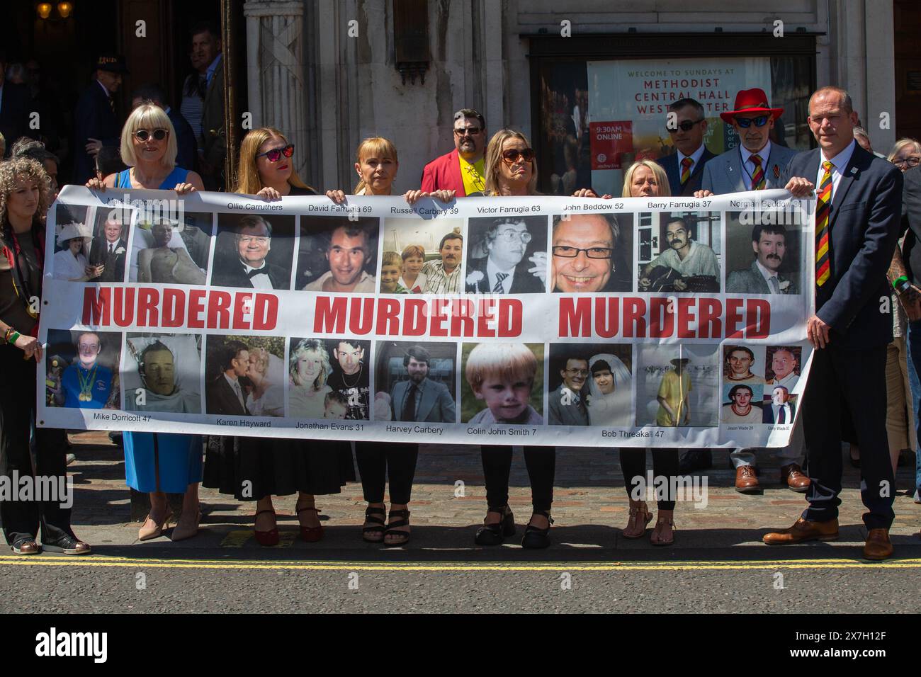 London, 20th May, 2024 demonstration highlights the plight of tens of ...