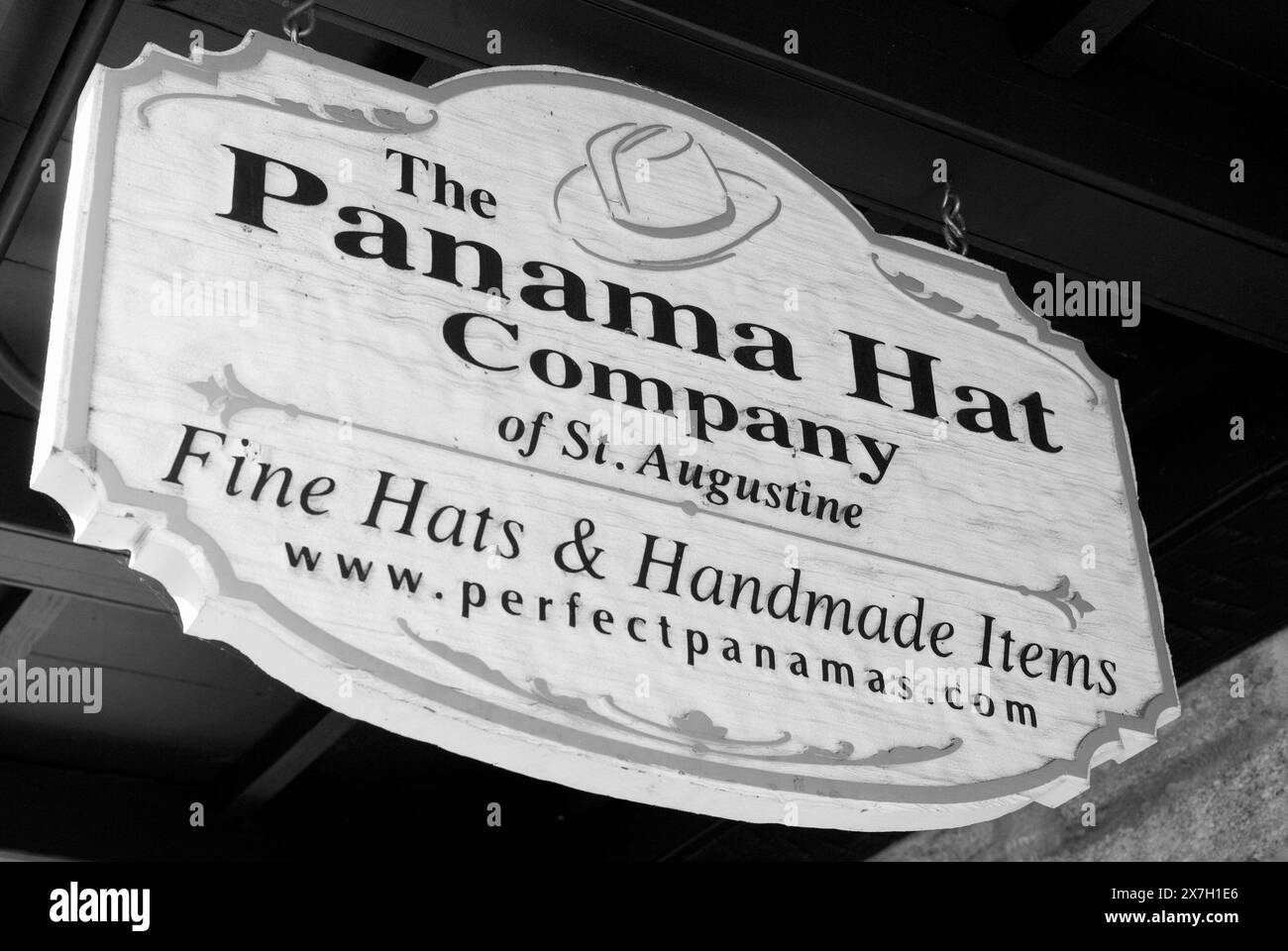 Panama city sign Black and White Stock Photos & Images - Alamy