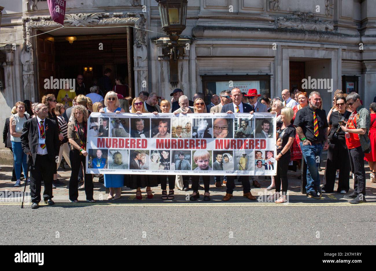 London, 20th May, 2024 demonstration highlights the plight of tens of ...