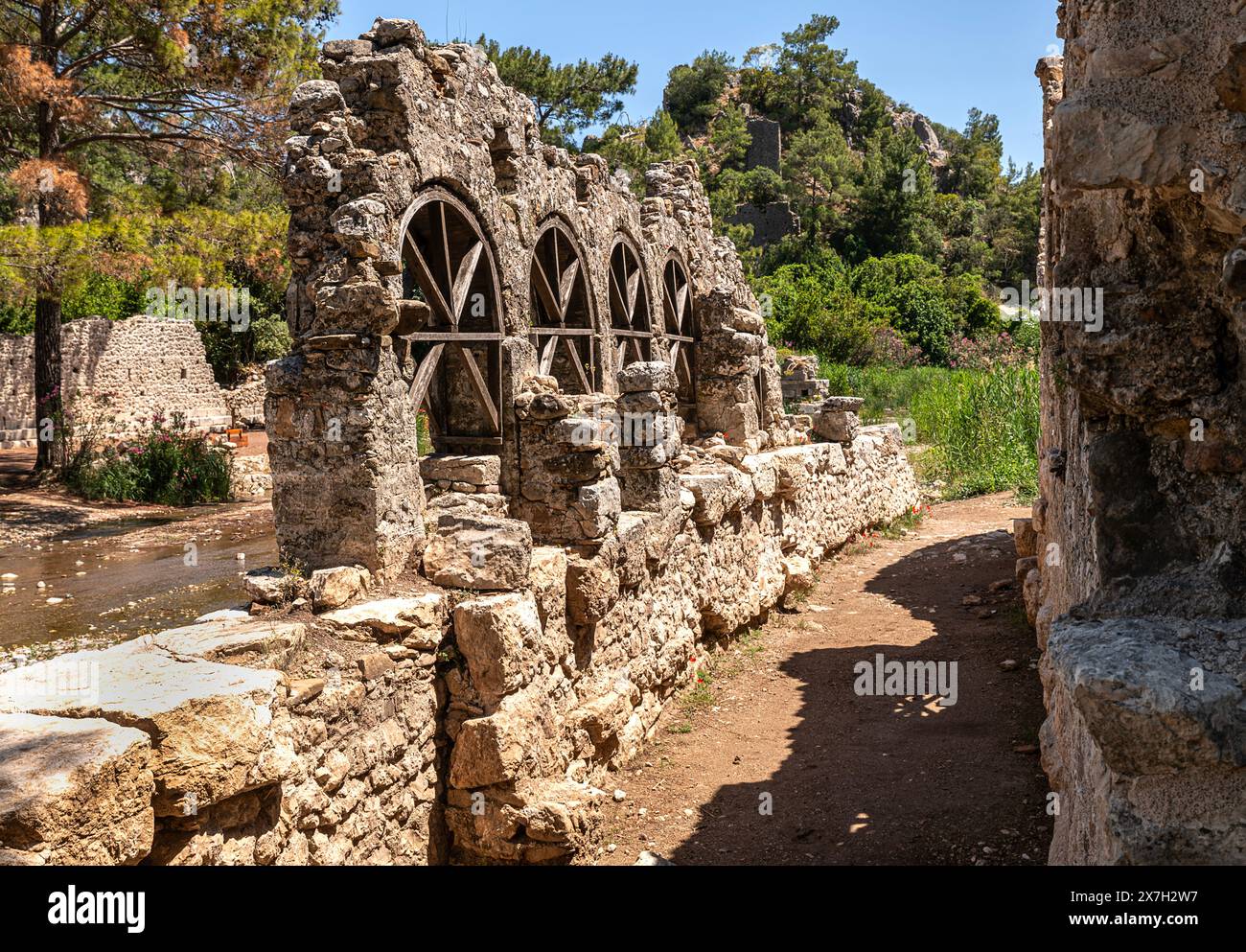 Olympos Ancient City is one of the most important settlements of the ...