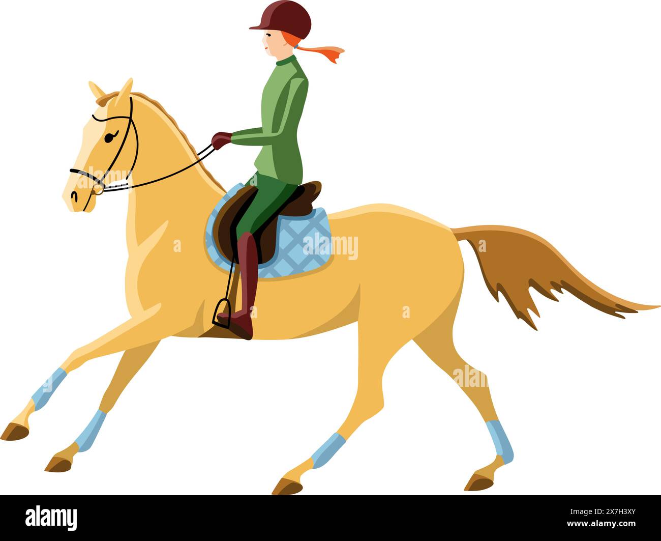 Young rider trains with her pony Stock Vector Image & Art - Alamy Young rider trains with her pony Stock Vector Image & Art - Alamy