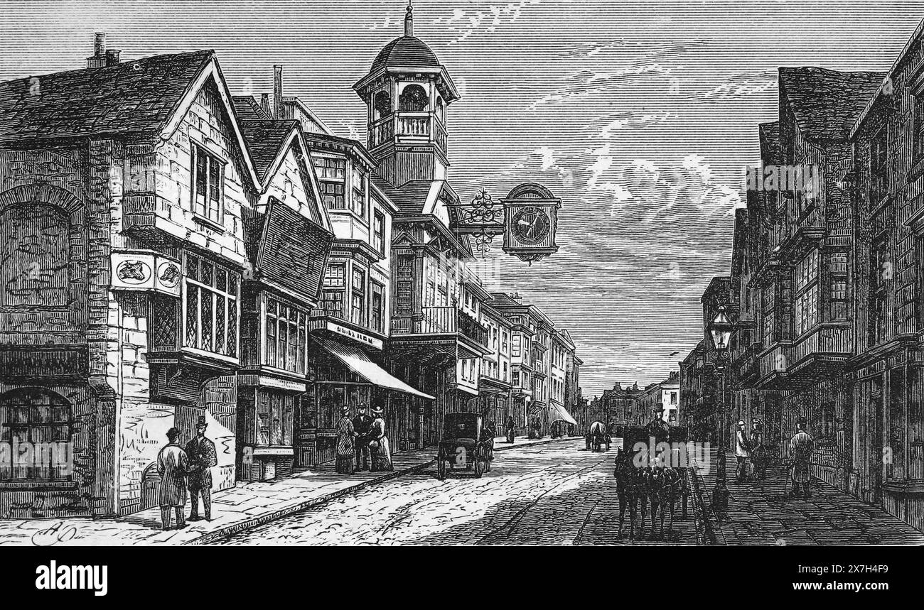 High street victorian period hi-res stock photography and images - Alamy