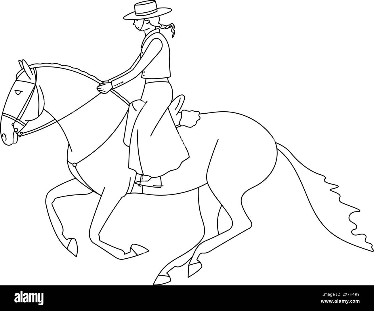 Equitation logo hi-res stock photography and images - Alamy