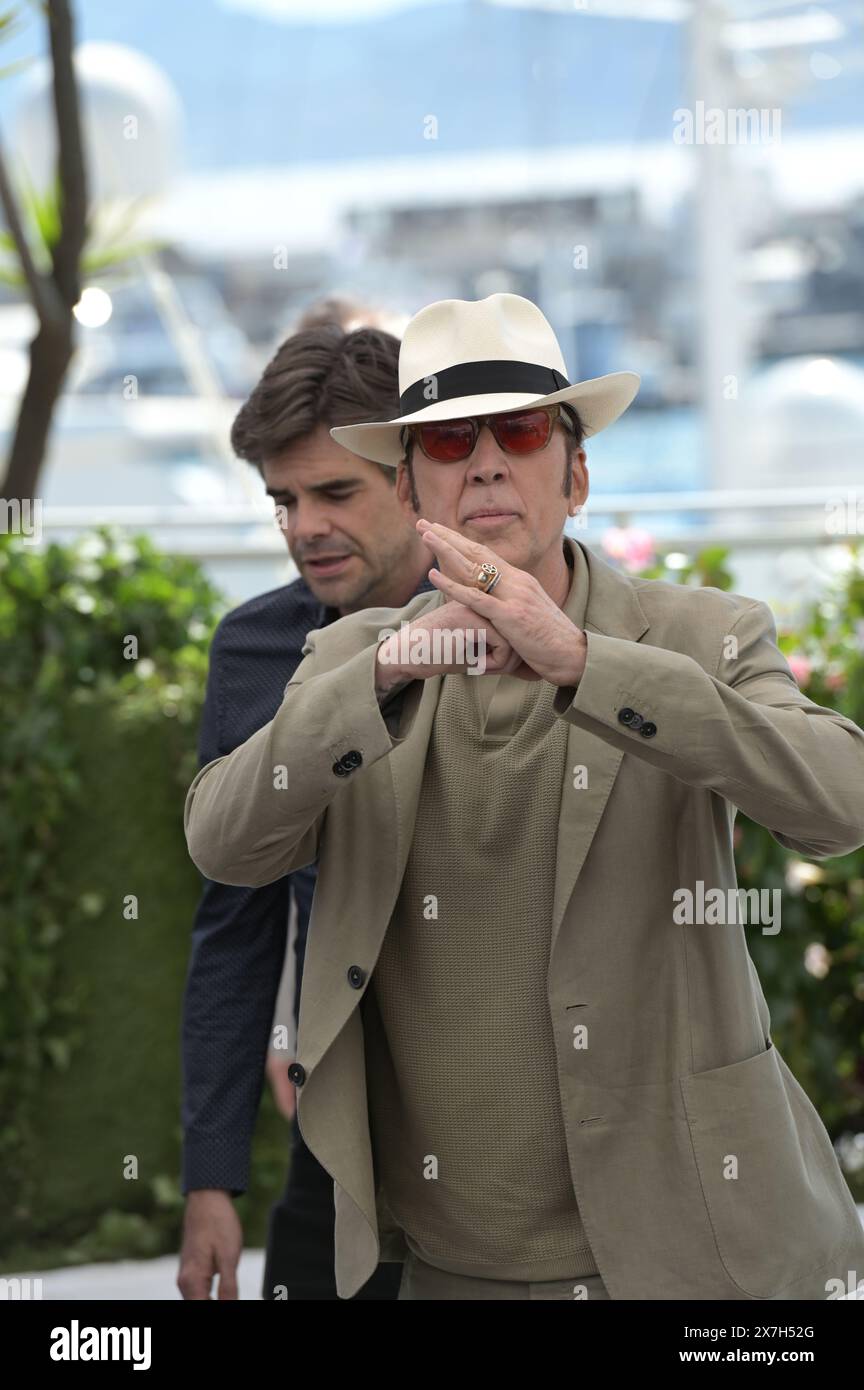 May 19th, Cannes Nicolas Cage attends the THE SURFER photocall during ...