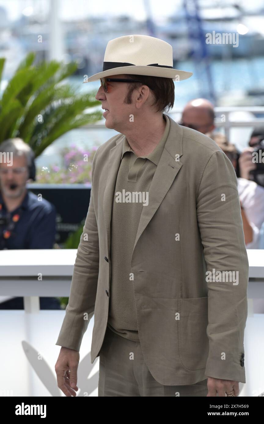 May 19th, Cannes Nicolas Cage attends the THE SURFER photocall during ...
