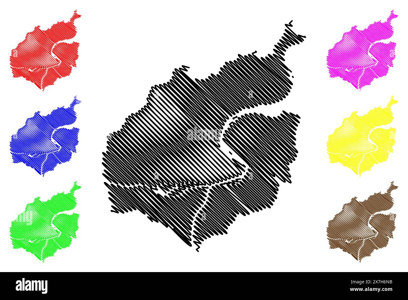 Steyr map Cut Out Stock Images & Pictures - Alamy