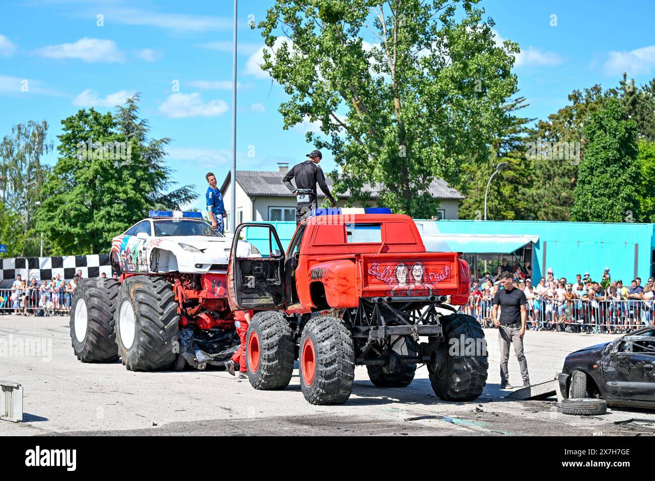 Luxus Monstertruck Show Ludwigslust Bild