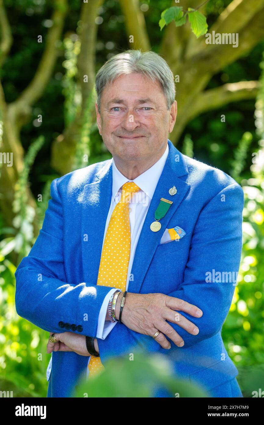London, UK. 20 May 2024. Alan Titchmarsh at The National Garden Scheme ...