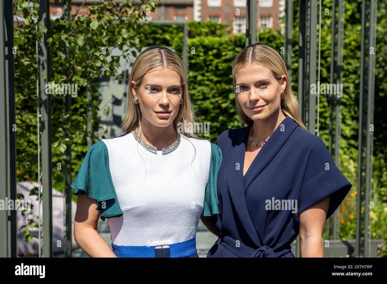 London, UK. 20 May 2024. Boodles Ambassadors (L) Lady Amelia and Eliza ...