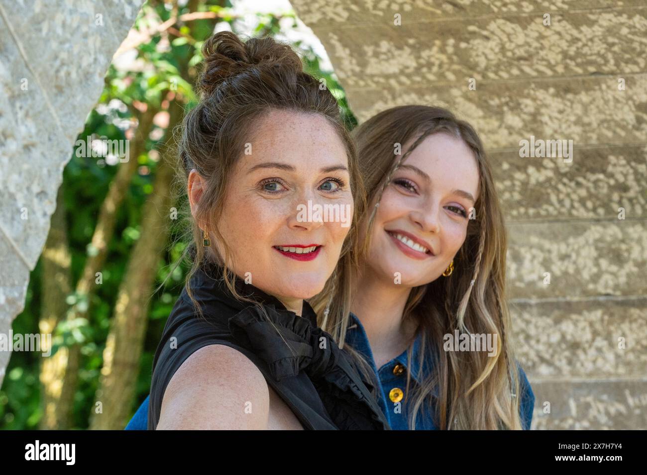 London, UK. 20 May 2024. Bridgerton actresses (L) Ruth Gemmell and ...