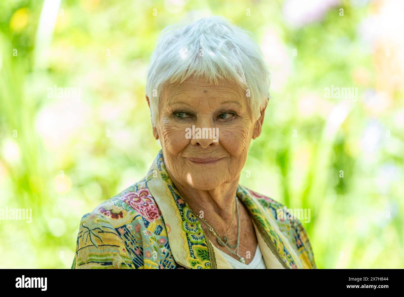 London, UK. 20 May 2024. Dame Judi Dench at The Octavia Hill Garden by ...
