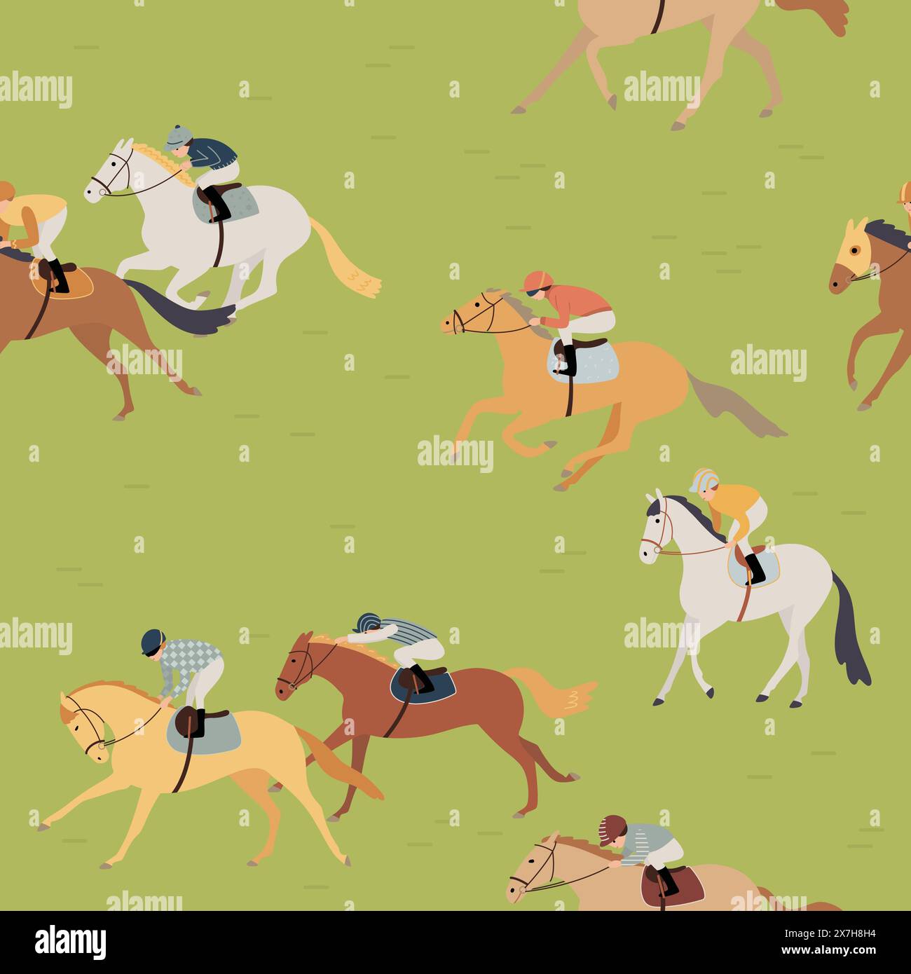 Canter racing Stock Vector Images - Alamy