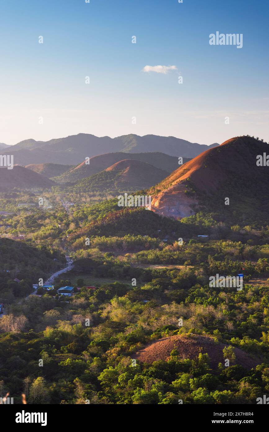 View from Mount Tapyas, Coron Town, Palawan, Philippines Stock Photo ...