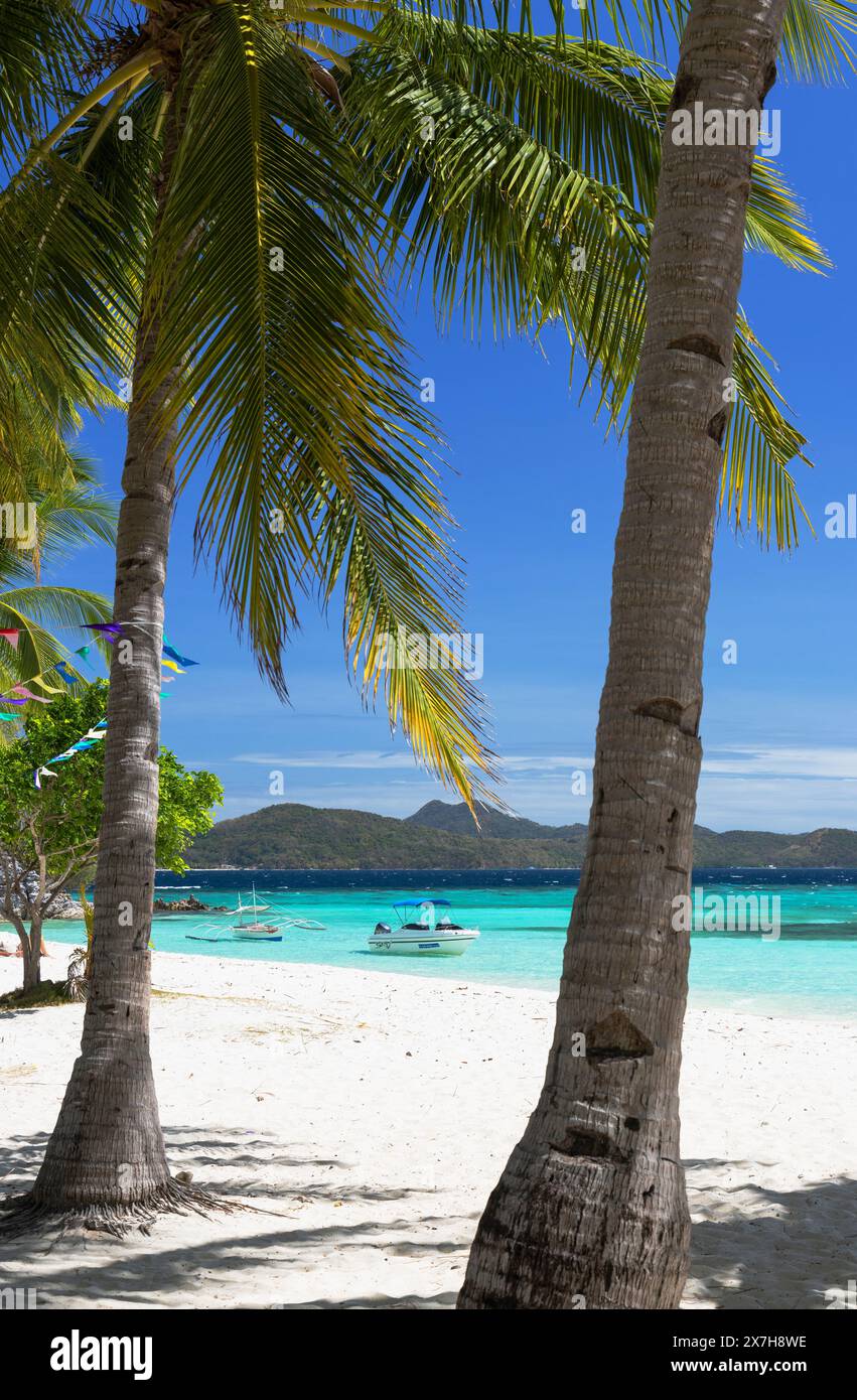 Malcapuya Island, Coron, Palawan, Phillipines Stock Photo - Alamy