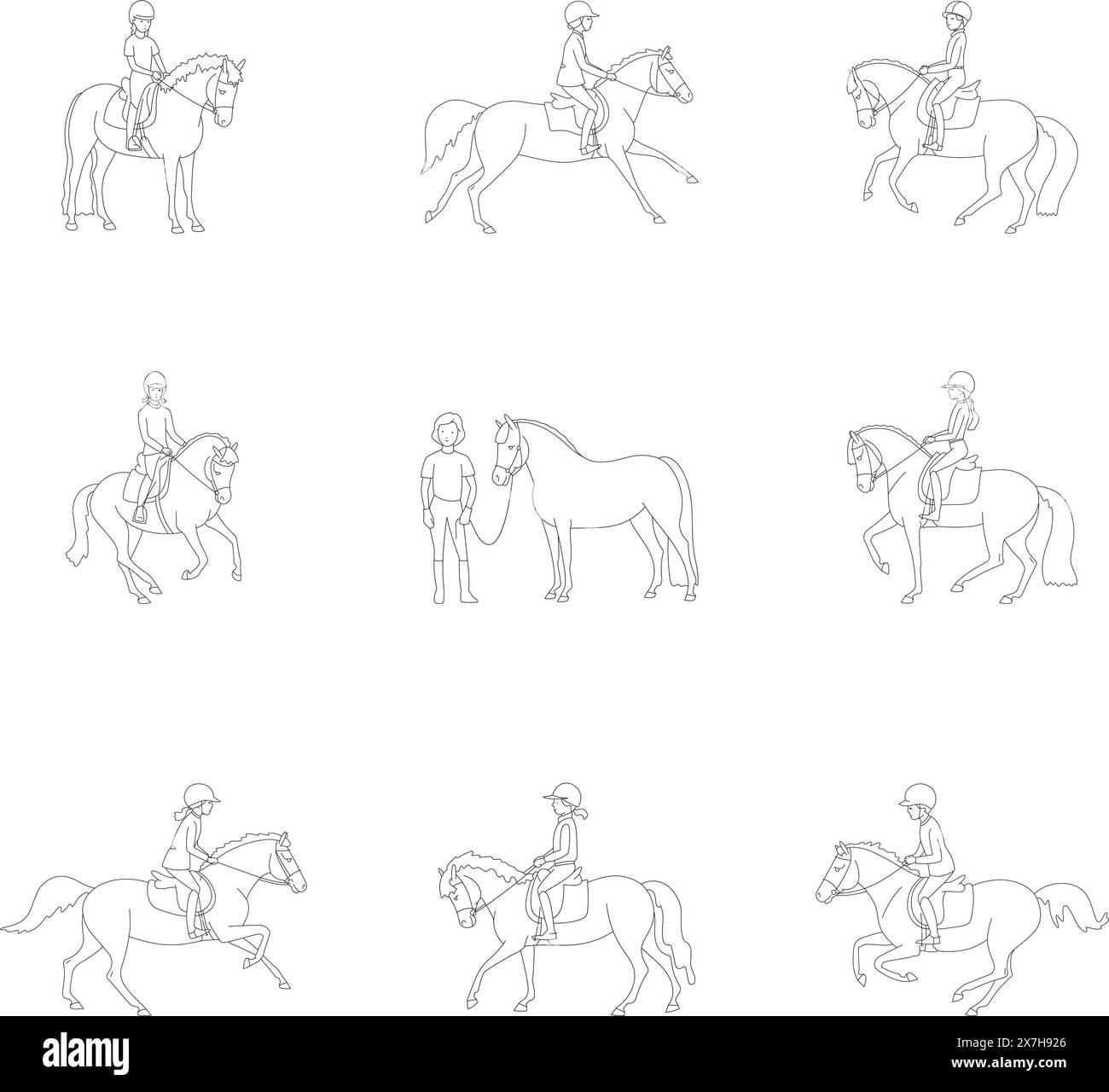 Colouring page hi-res stock photography and images - Alamy