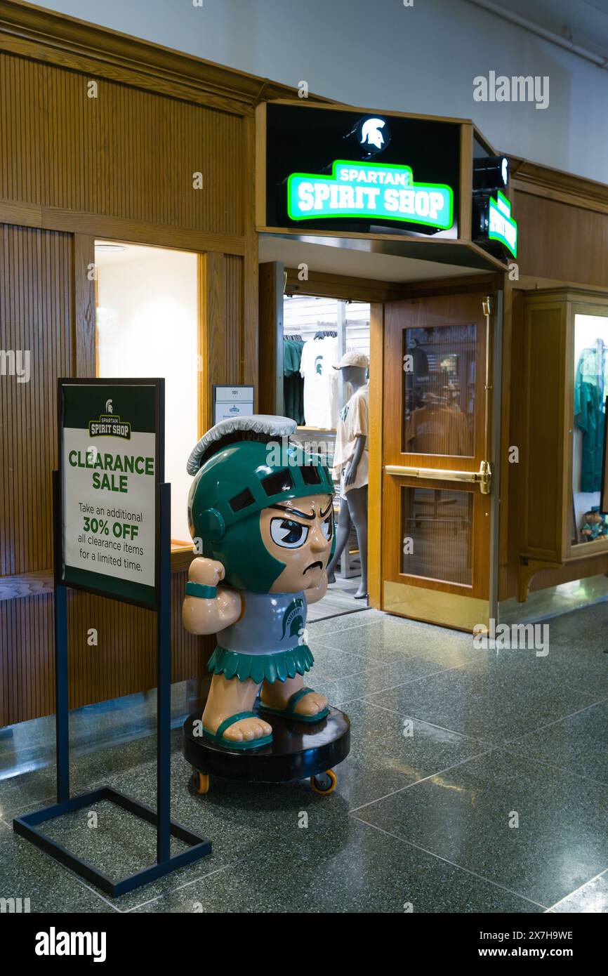 Spartan Spirit Shop entrance at Michigan State University, East Lansing ...