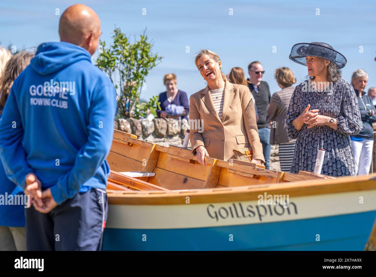 The Duchess of Edinburgh and Chair of Golspie Community Council ...