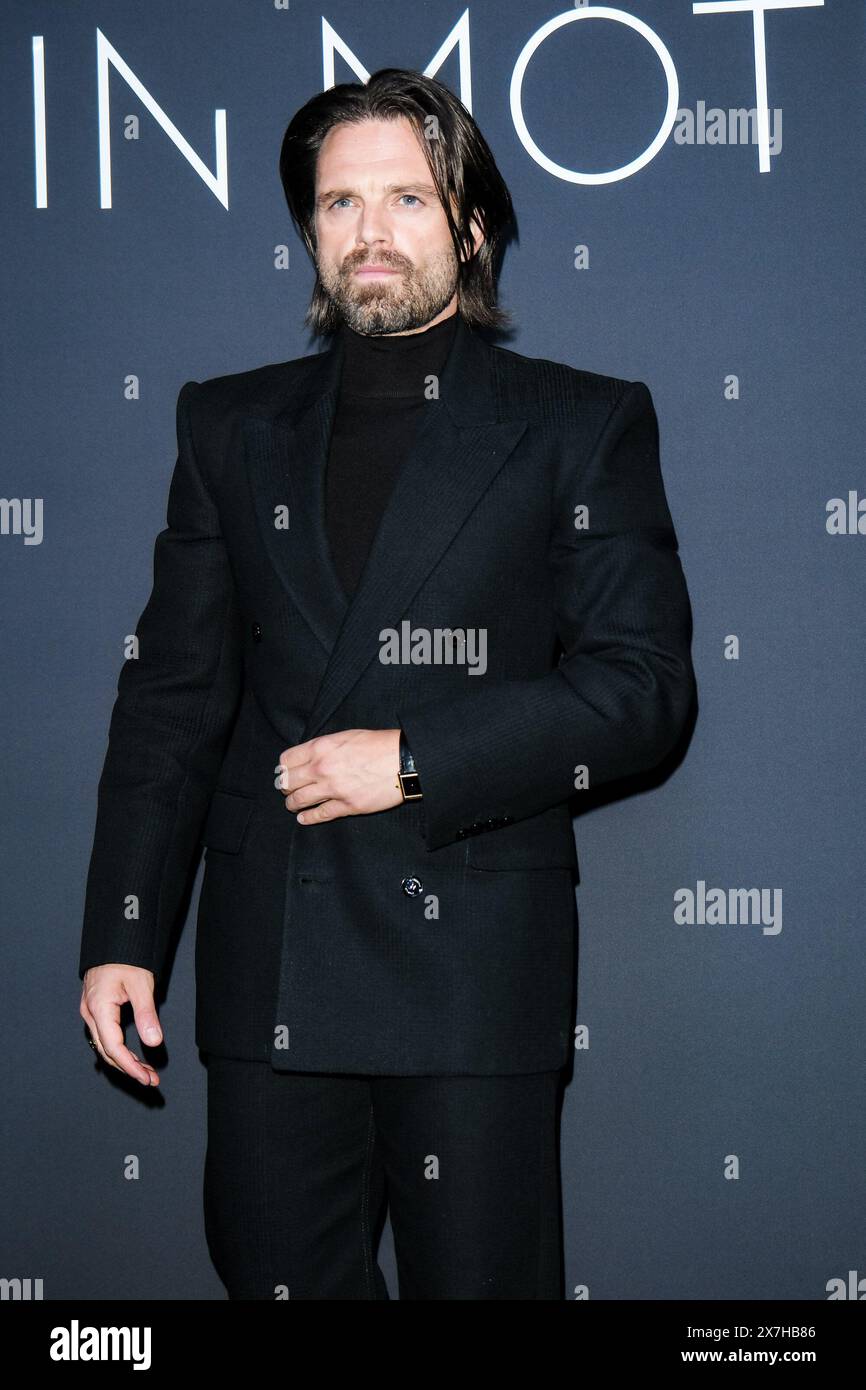 Cannes, France. 19th May, 2024. Sebastian Stan arrives at the 2024 ...
