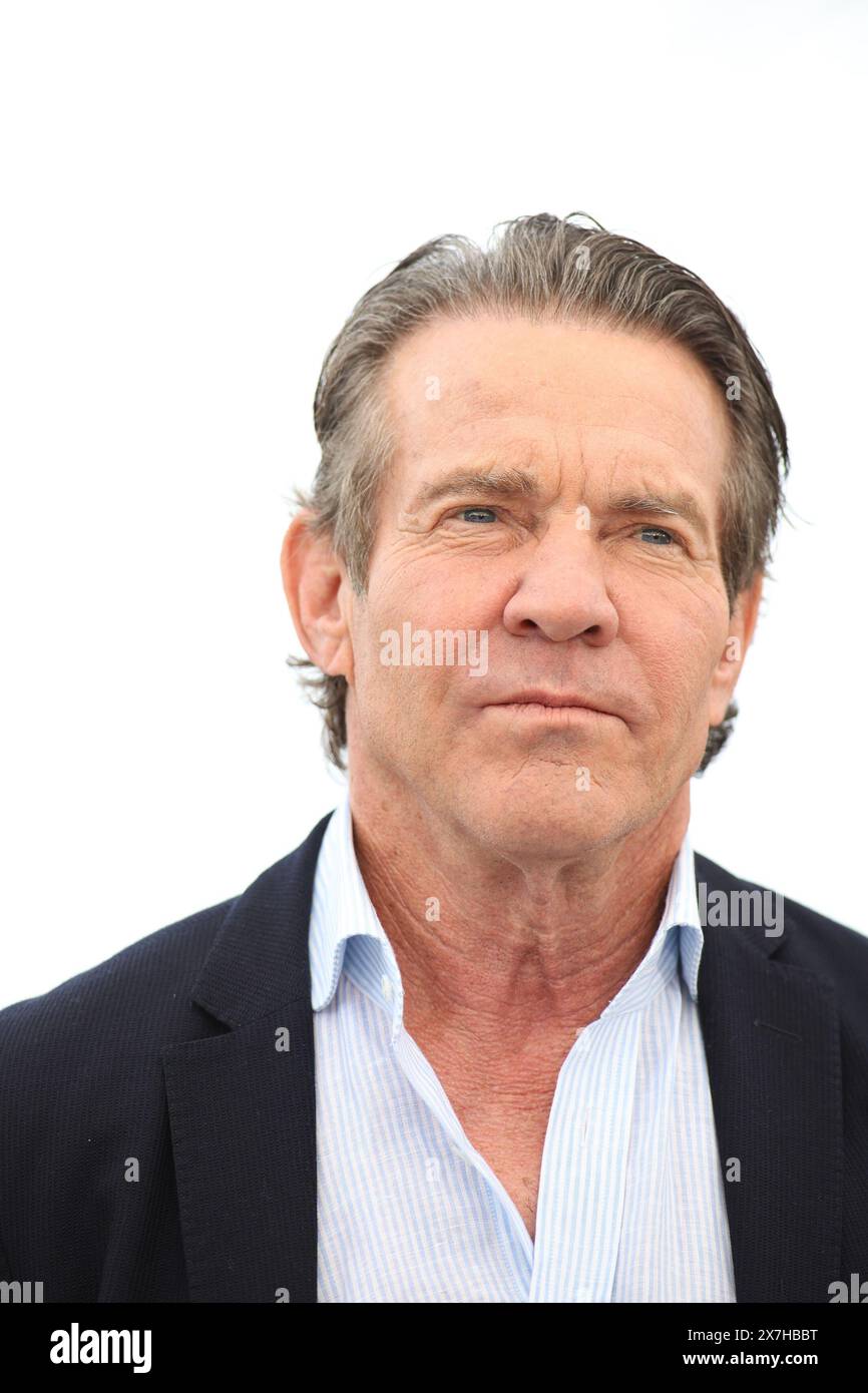 Cannes, France. 20th May, 2024. CANNES, FRANCE - MAY 20: Dennis Quaid ...