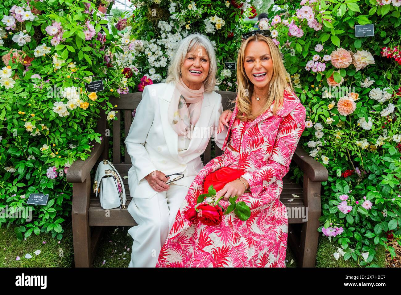 London, UK. 20th May, 2024. Amanda Holden and her mother on the Peter ...