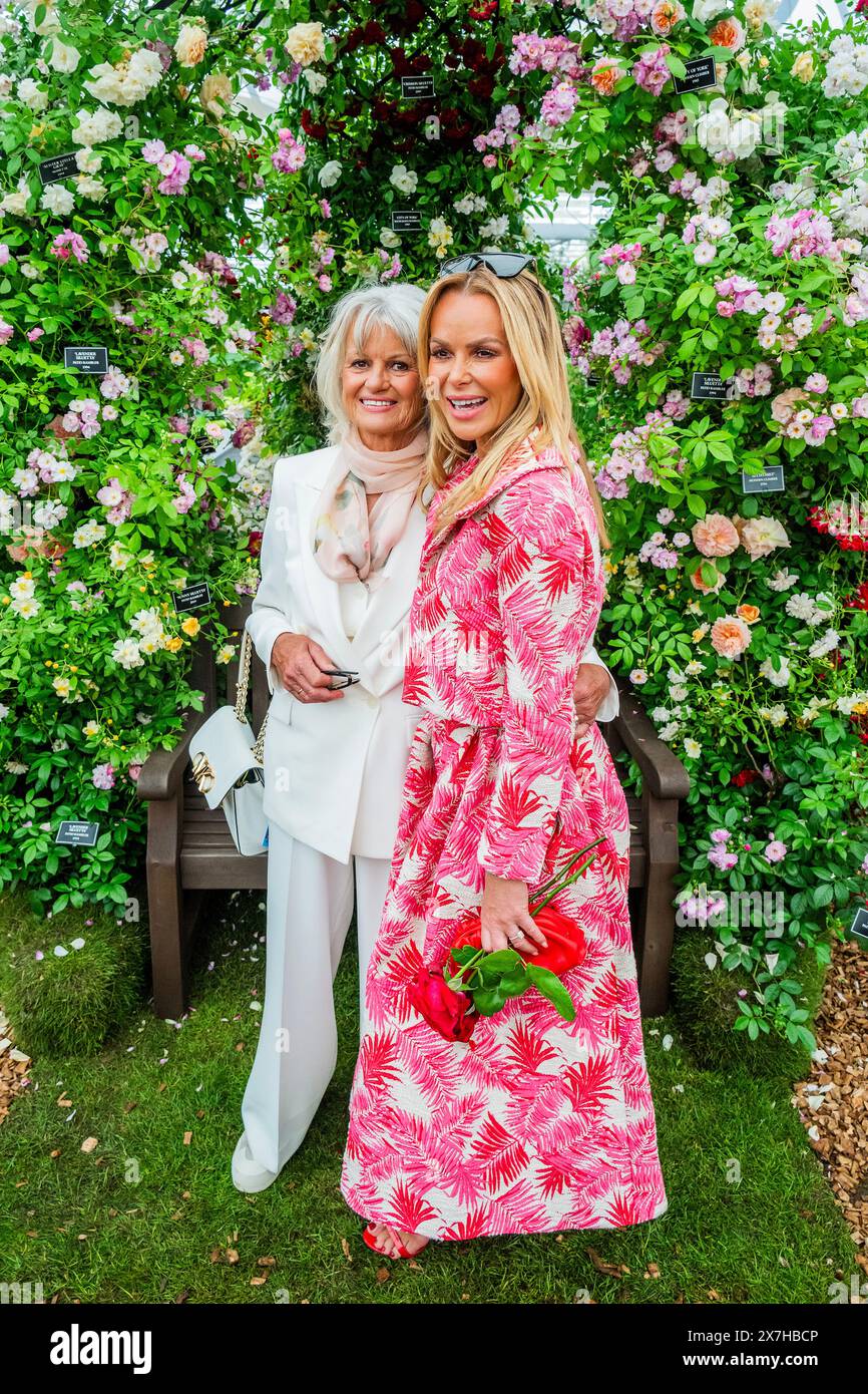 London, UK. 20th May, 2024. Amanda Holden and her mother on the Peter ...