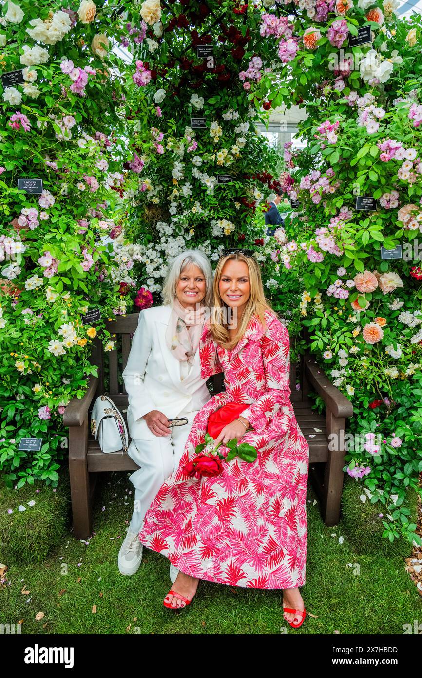 London, UK. 20th May, 2024. Amanda Holden and her mother on the Peter ...