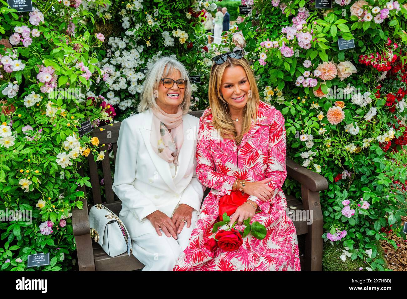 London, UK. 20th May, 2024. Amanda Holden and her mother on the Peter ...