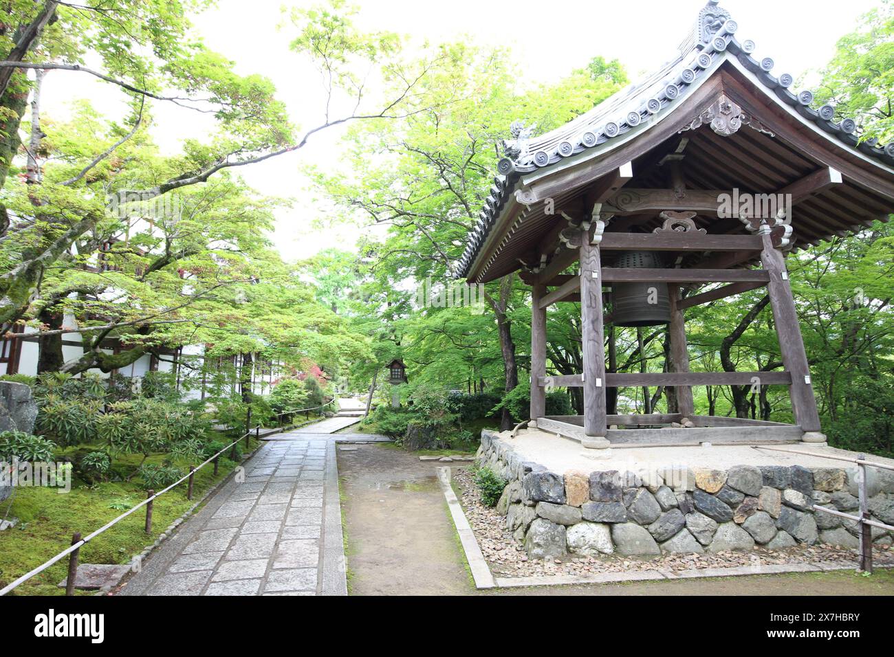 Bell of Jojakko-ji Temple in Kyoto, Japan Stock Photo - Alamy