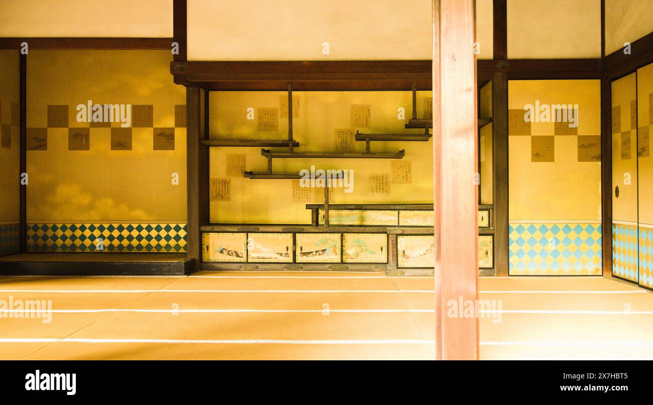 Japan, Kyoto, Shugakuin Imperial Villa, interior Stock Photo - Alamy