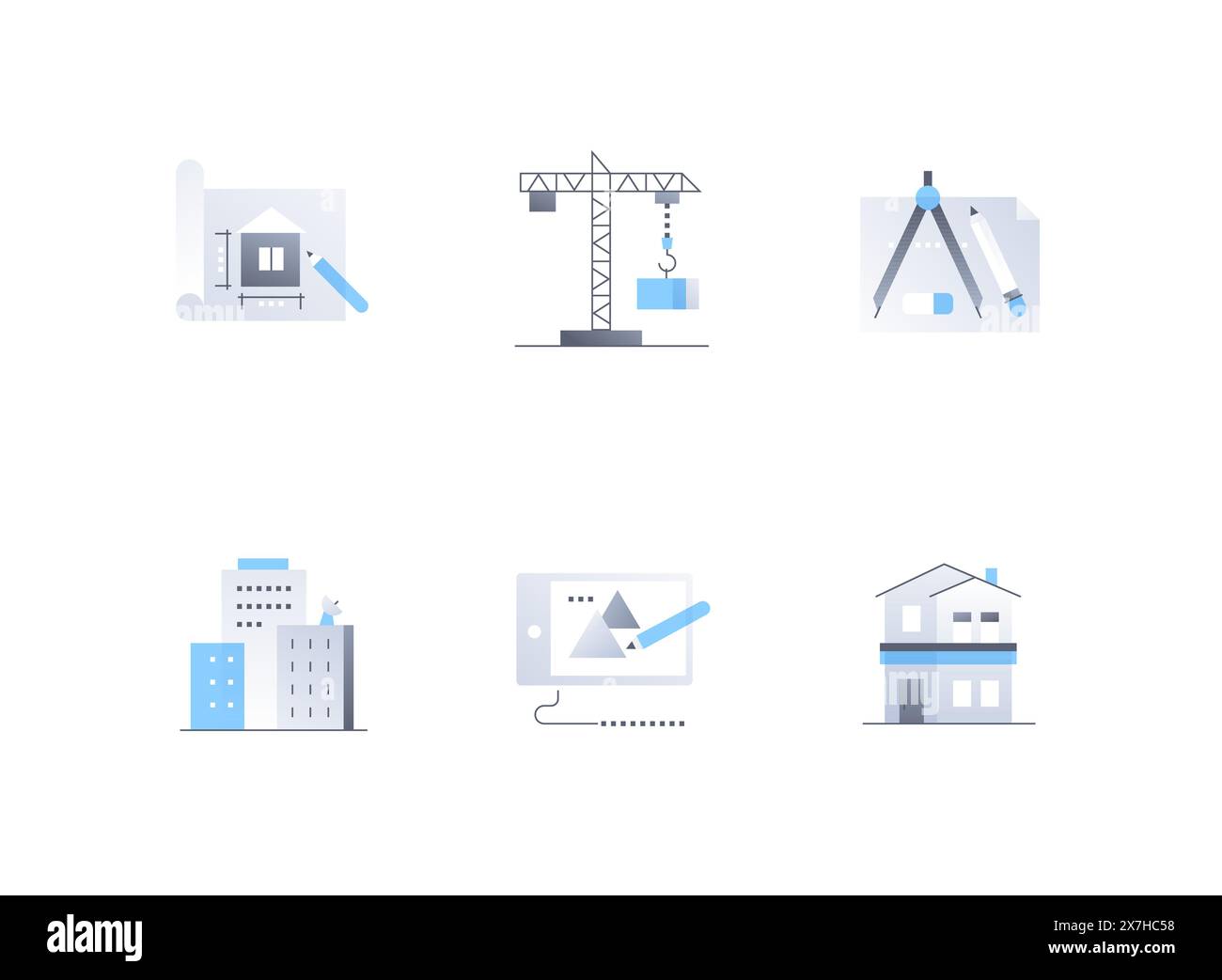 Building according Cut Out Stock Images & Pictures - Alamy