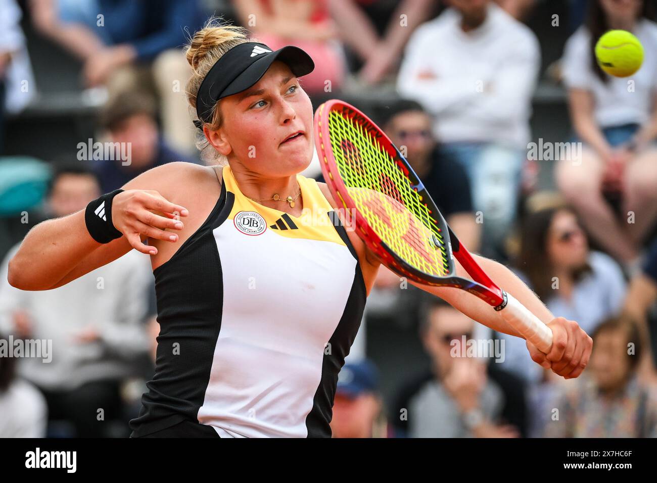 Nastasja SCHUNK of Germany during first qualifying day of Roland-Garros ...