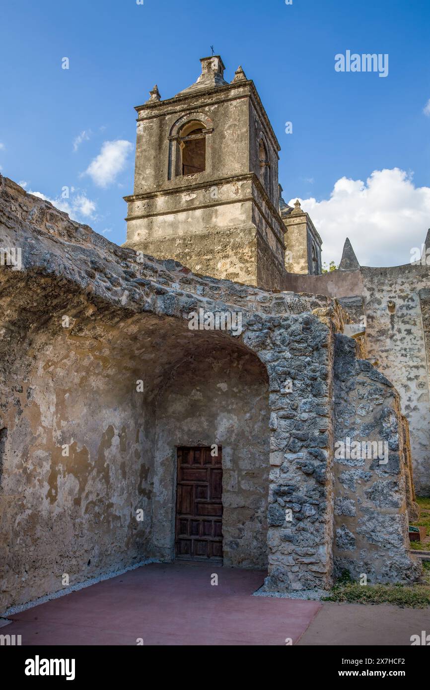 Mission Concepcion in the San Antonio Missions National Historic Park ...