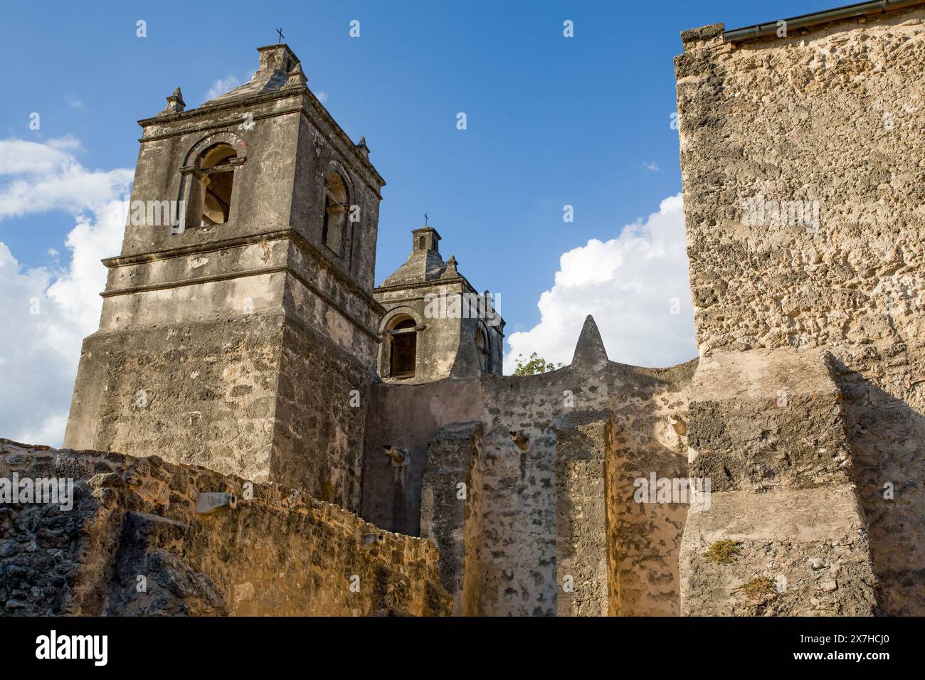 Mission Concepcion in the San Antonio Missions National Historic Park ...