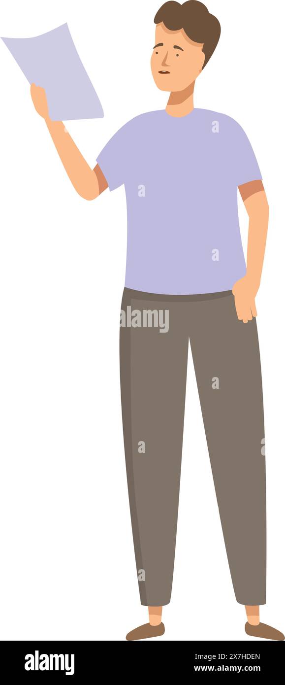 Young contemplating Stock Vector Images - Alamy