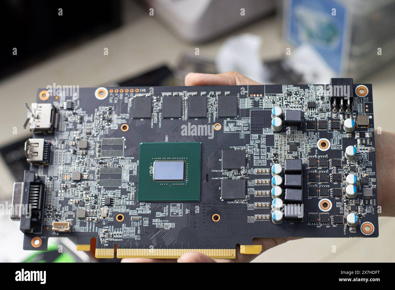 Graphics card motherboard and graphics card repair, computer parts ...