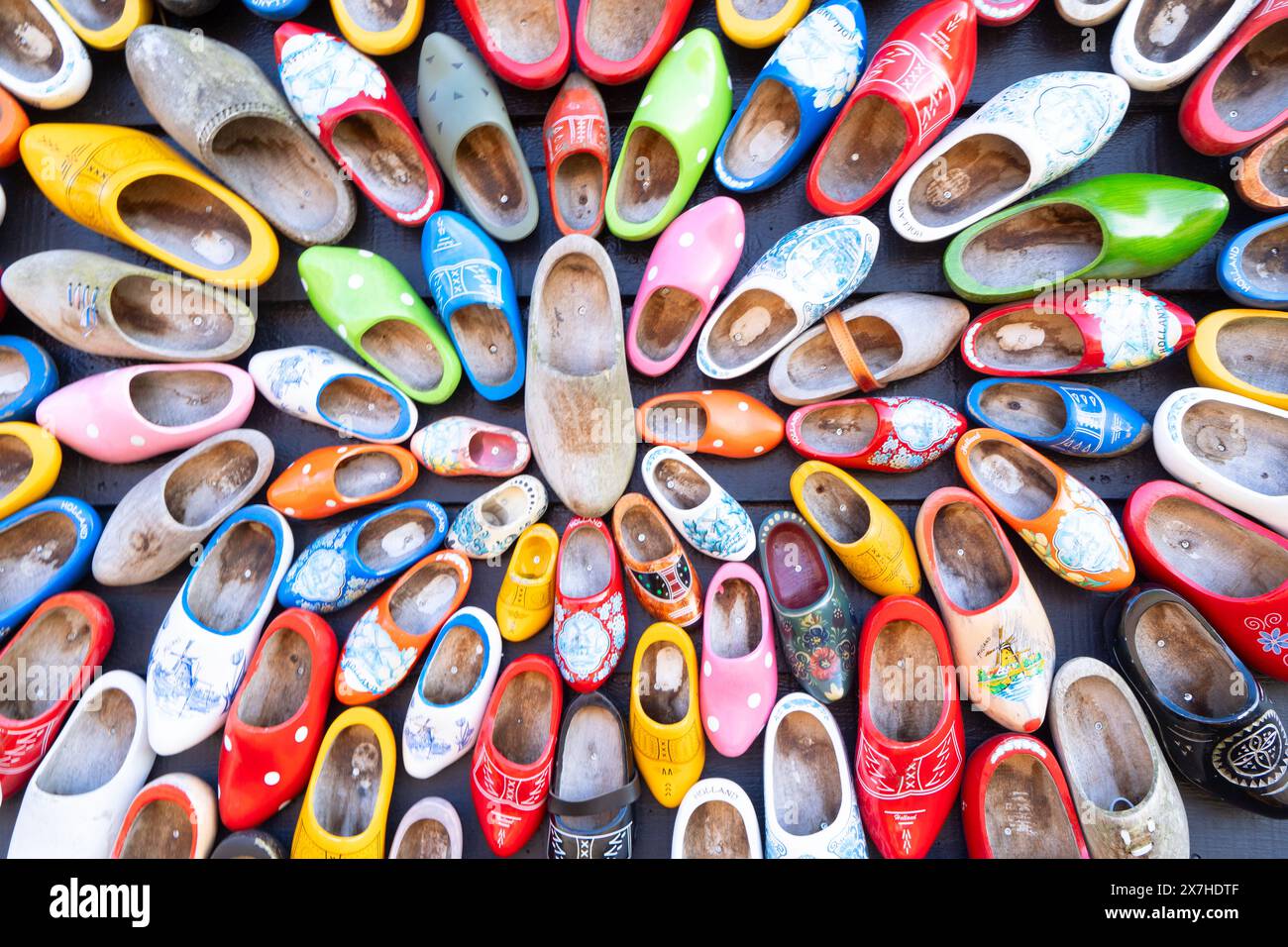 Traditional dutch shoes Stock Photo - Alamy