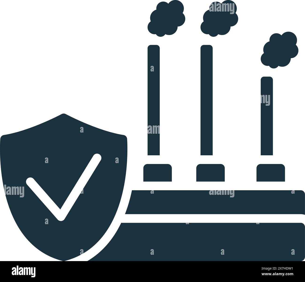 Workplace Safety icon. Monochrome simple Social Responsibility icon for ...