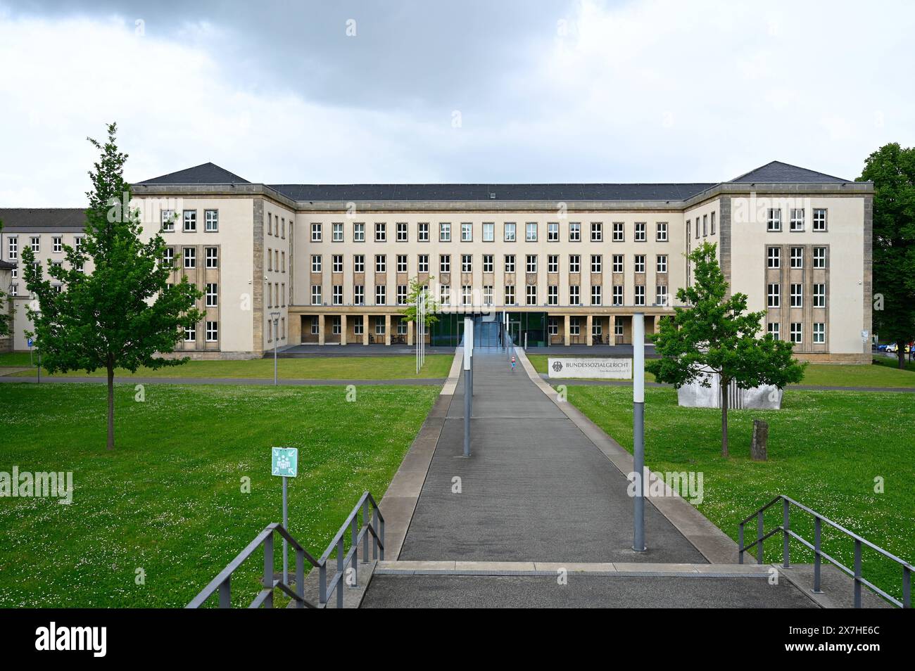 Bundessozialgericht in Kassel Foto vom 18.05.2024. Das ...