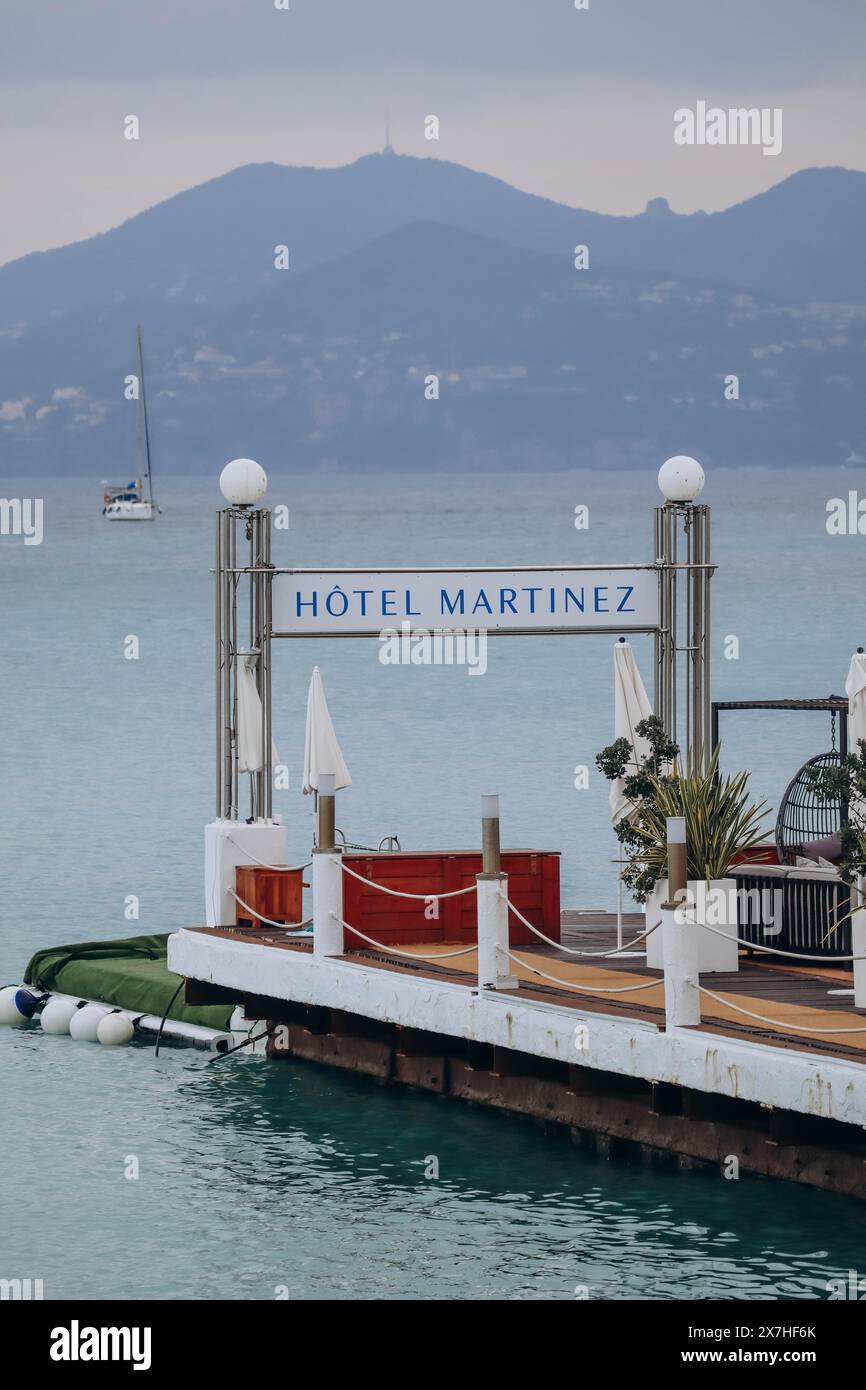 Cannes, France - 30 June 2023: View of the Mediterranean Sea and ...