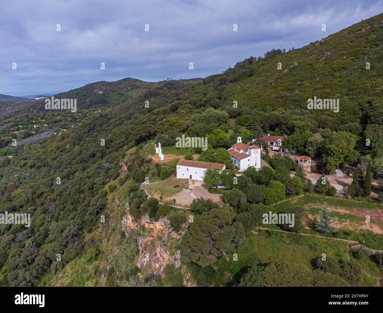 Peña de Arias Montano, Alájar, Huelva, Andalusia, Spain Stock Photo - Alamy