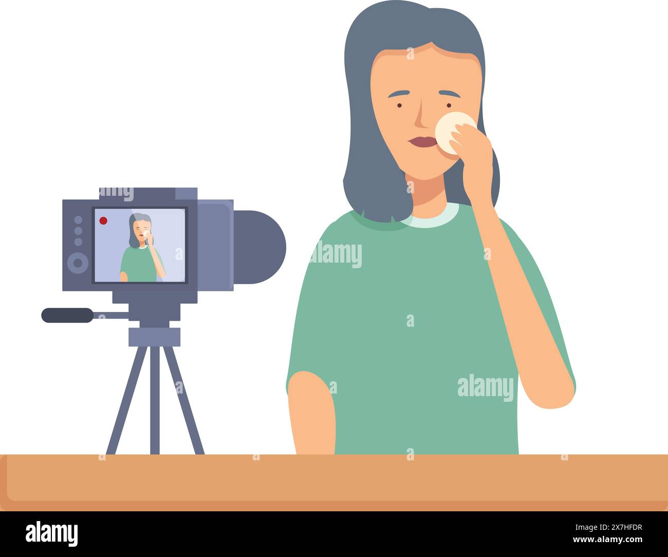 Filming shoot Stock Vector Images - Alamy