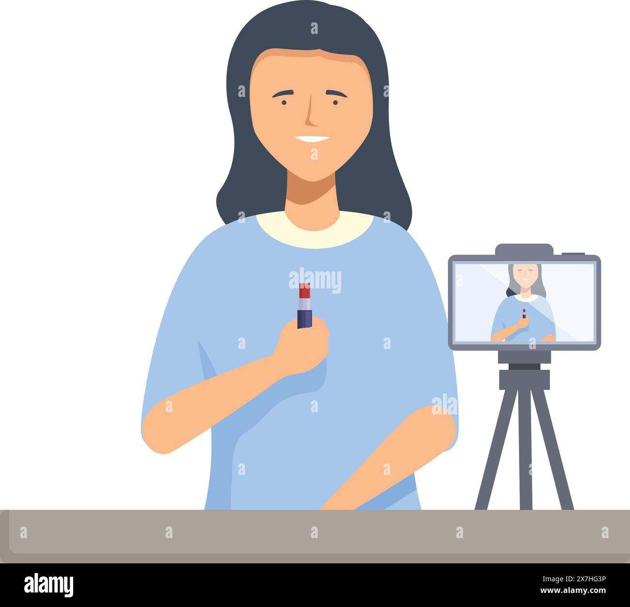 Makeup setup Stock Vector Images - Alamy