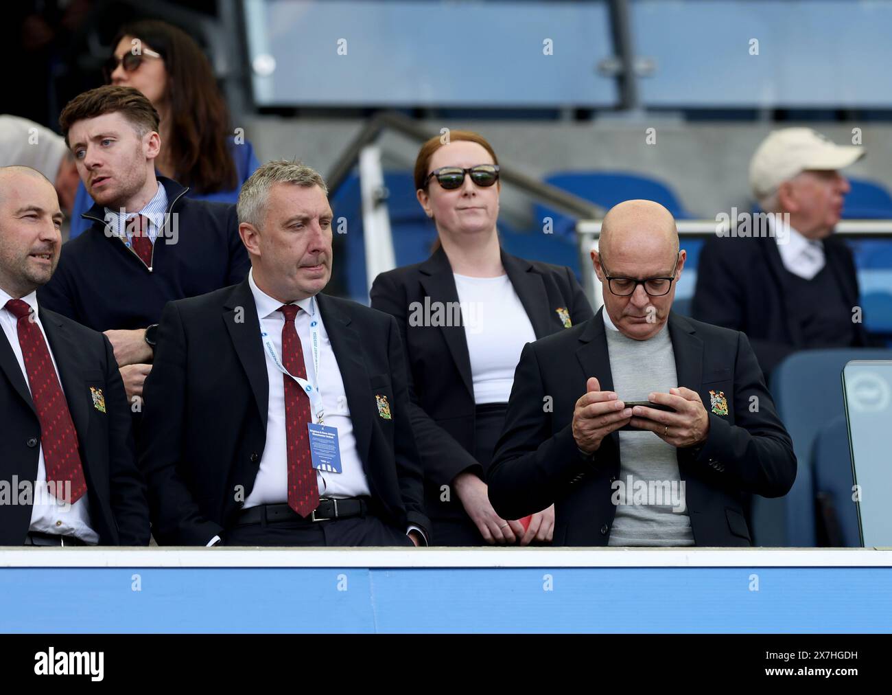 Manchester United's Sir Dave Brailsford (right), part of the football ...