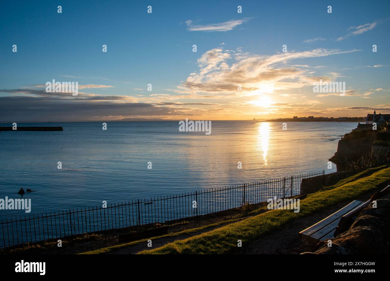 Viewpoint at Elie and Earlsferry, Fife, Scotland, UK Stock Photo - Alamy