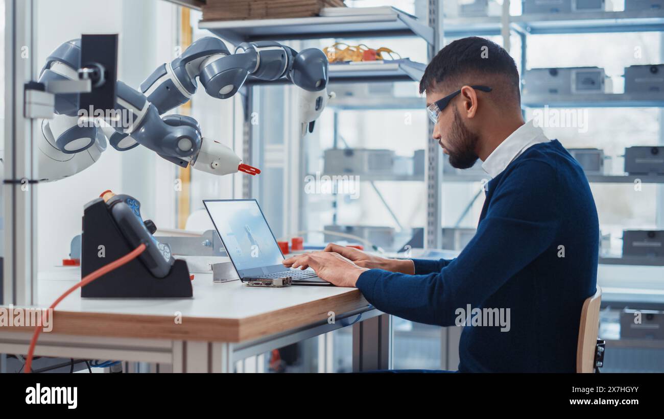 Concentrated Engineer Twist Controllers and Write Code while Developing ...