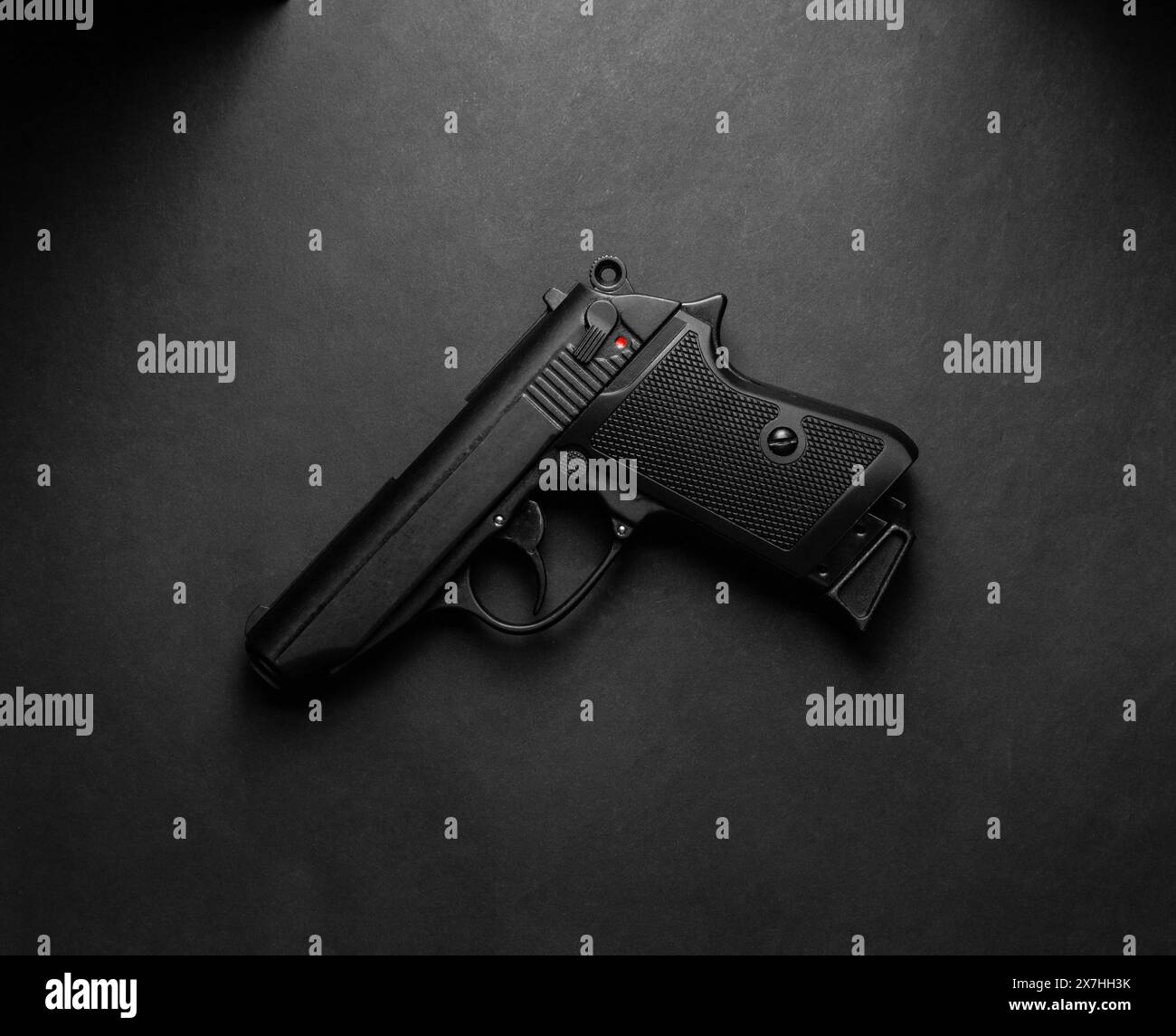 Modern semi-automatic pistol. Armament for the army and police. Short ...